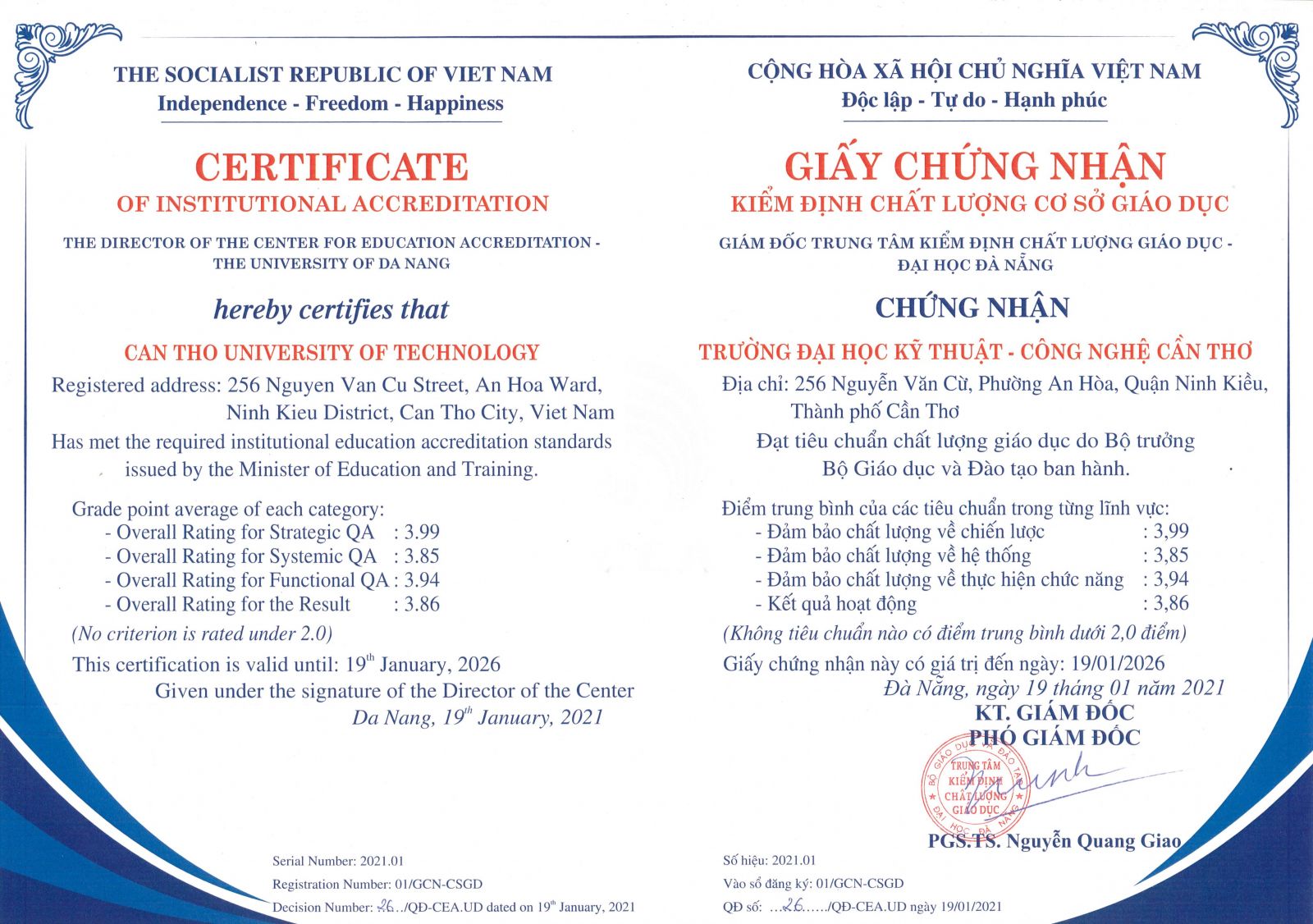 Trường Đại học Kỹ thuật - Công nghệ Cần Thơ